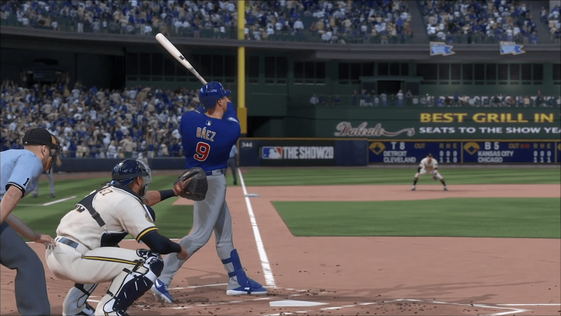 Javy Baez Mlb The Show Opening Day Slide - Marquee Sports Network ...