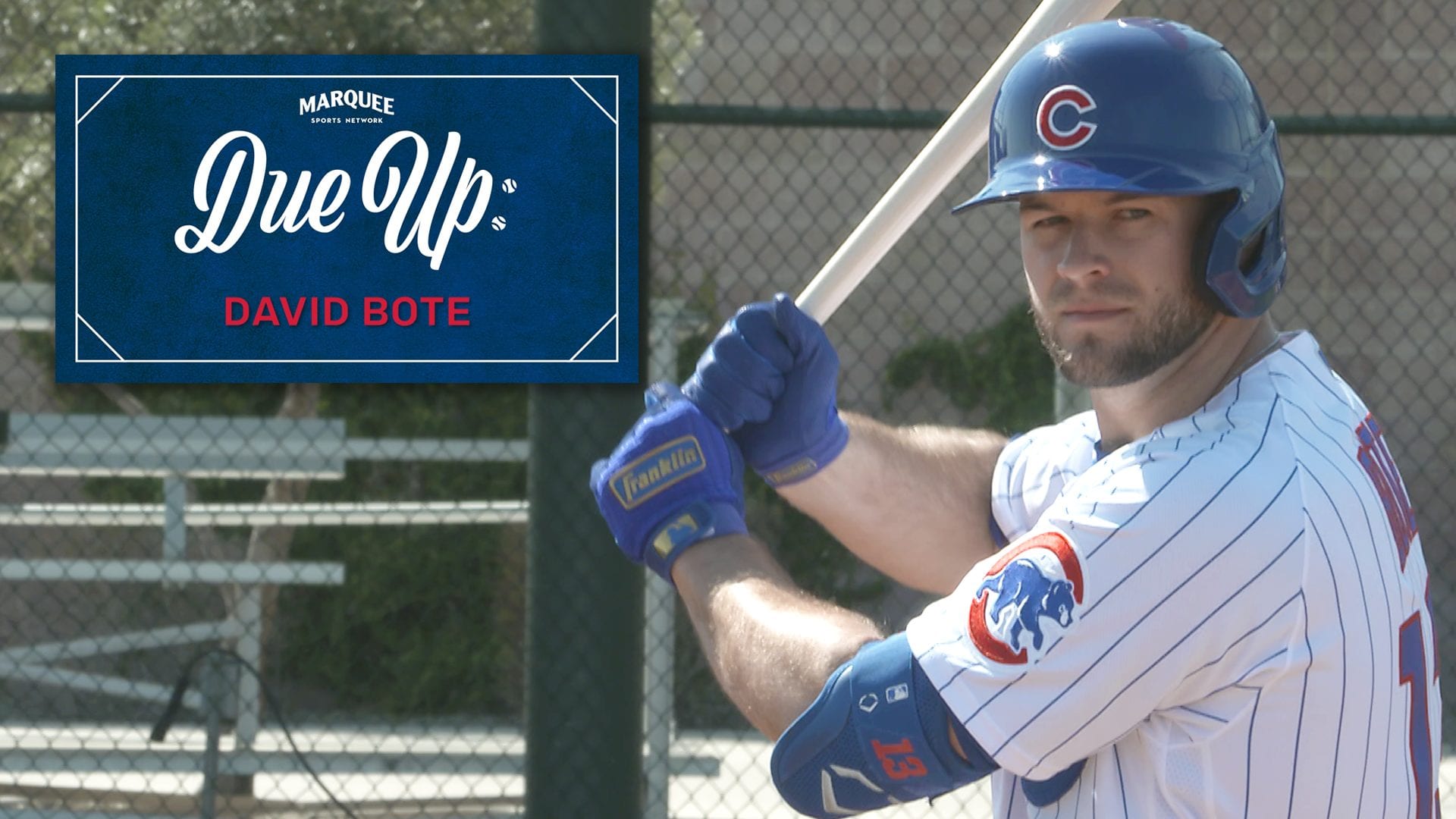 Due Up: David Bote details his at-bat routine and approach