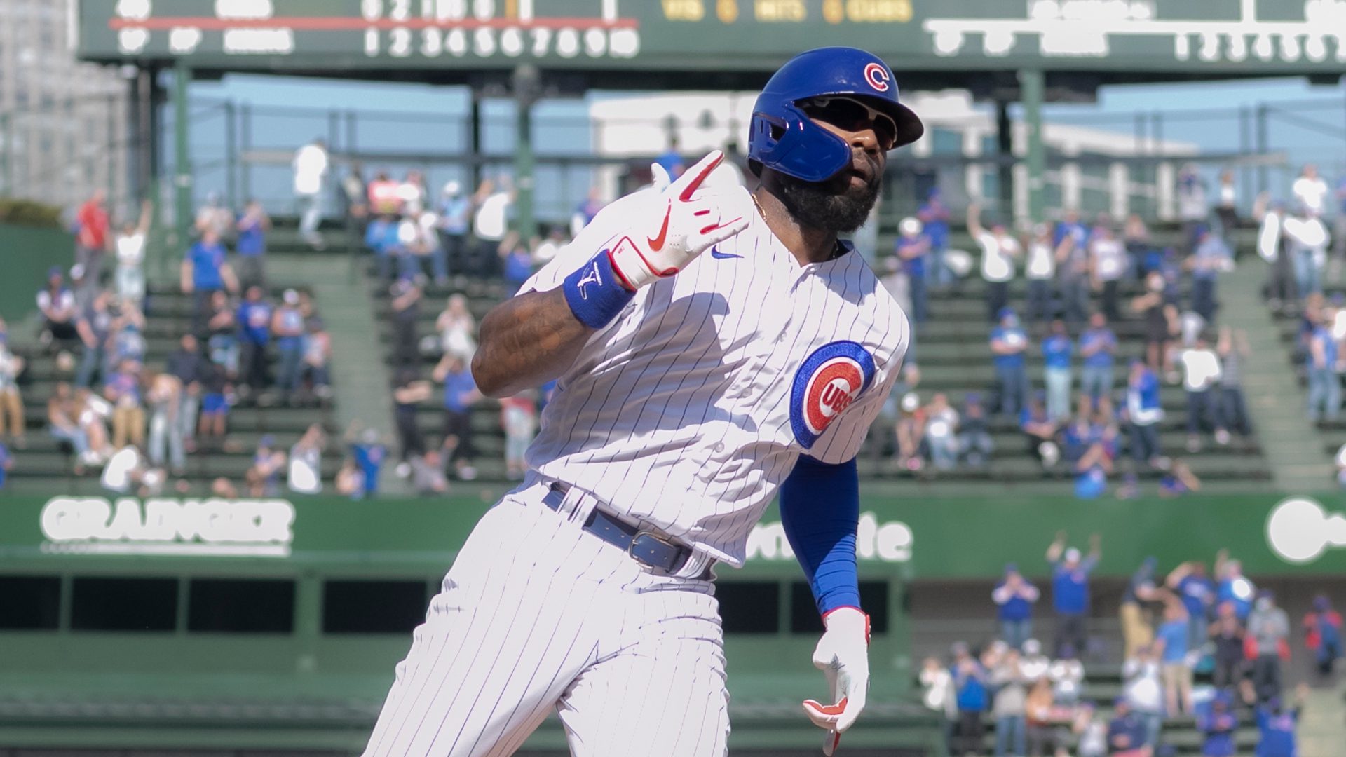 Heyward Rounding Third Base - Marquee Sports Network - Television Home ...